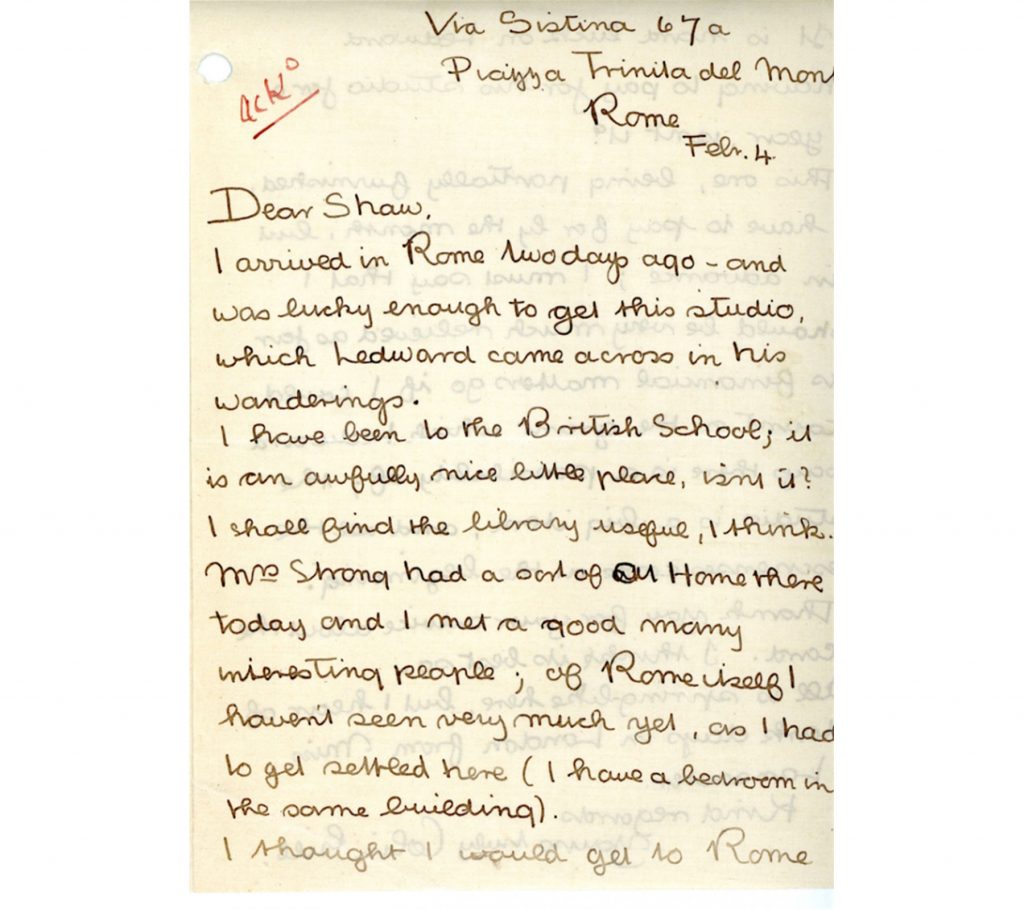 The Colin Gill Collection in the British School at Rome Fine Arts ...