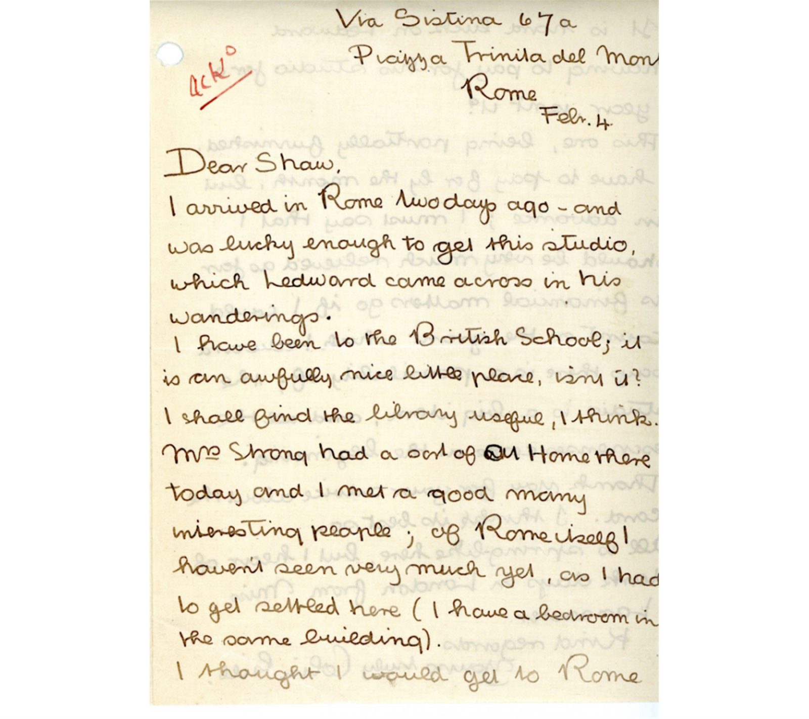 The Colin Gill Collection in the British School at Rome Fine Arts ...