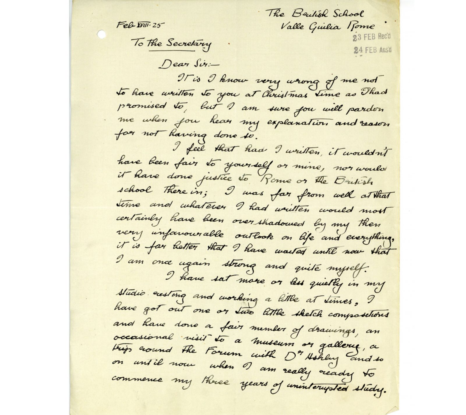 The John Skeaping Collection in the British School at Rome Fine Arts ...